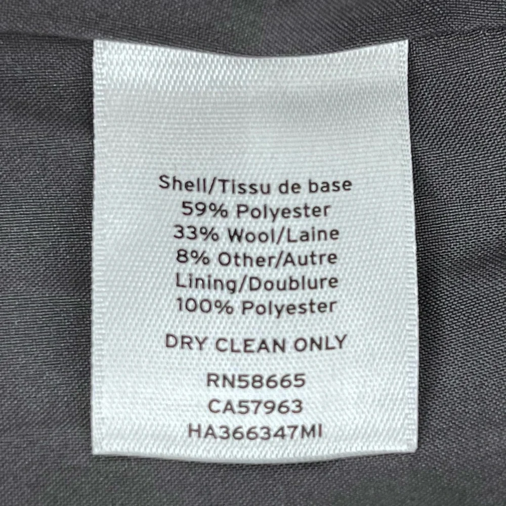 Halogen | Skirts | Halogen Tweed Wool Blend Gray Multi Speckled Ruffle ...